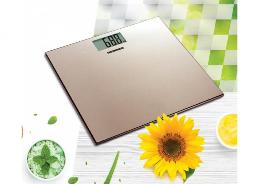 Personalna vaga HEINNER HBS-180SSGD 180kg/digitalna/staklo/CR2032