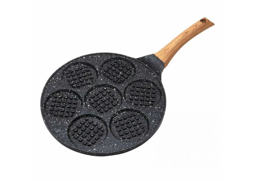 KINGHOFF KH1668 TIGANJ ZA MINI PALAČINKE VAFLE ALUMINIJUM 26.5CM