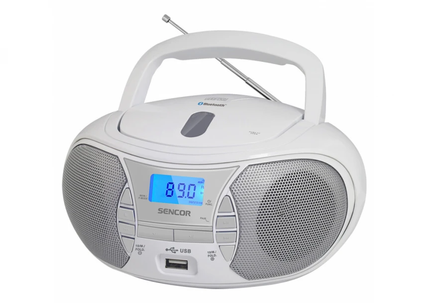 Radio CD Player SENCOR SPT 2700 WH S CD/MP3/USB/BT