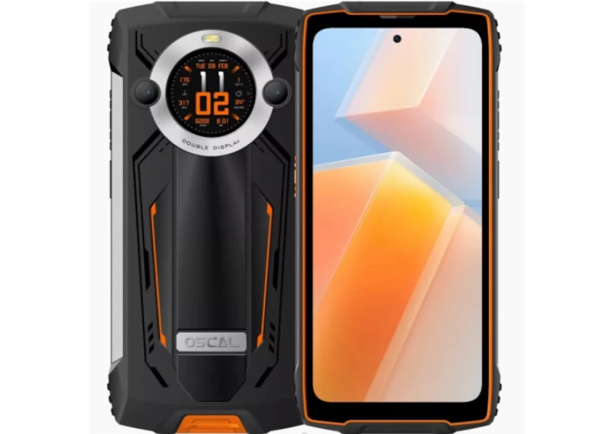 Smart Rugged Oscal PILOT II , 6.5" OC/8GB/256GB/50MP/8800mAh 45W Black
