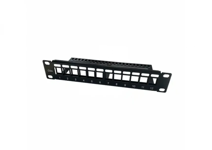 1U/10 Patch panel Ansec prazan