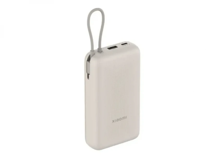 Power bank Xiaomi 20000mAh 33W integrisan kabl