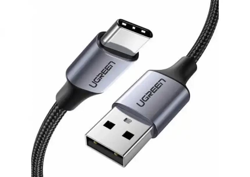 USB tip C M na USB 2.0 M kabl Alu.3m Grey