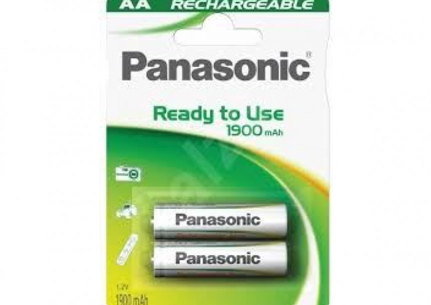 PANASONIC baterije HHR-3MVE/2BC -2× AA punjive 1900 mAh