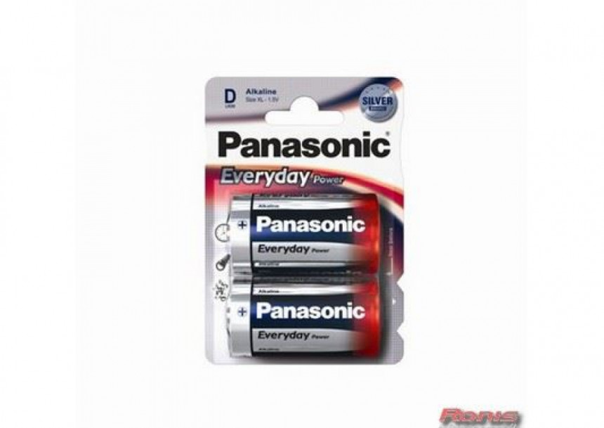 PANASONIC baterije LR20EPS/2BP - 2 × D Alkalne Everyday Power