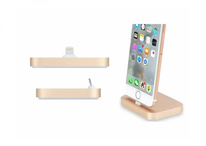 Apple Iphone Lightning Dock zlatna