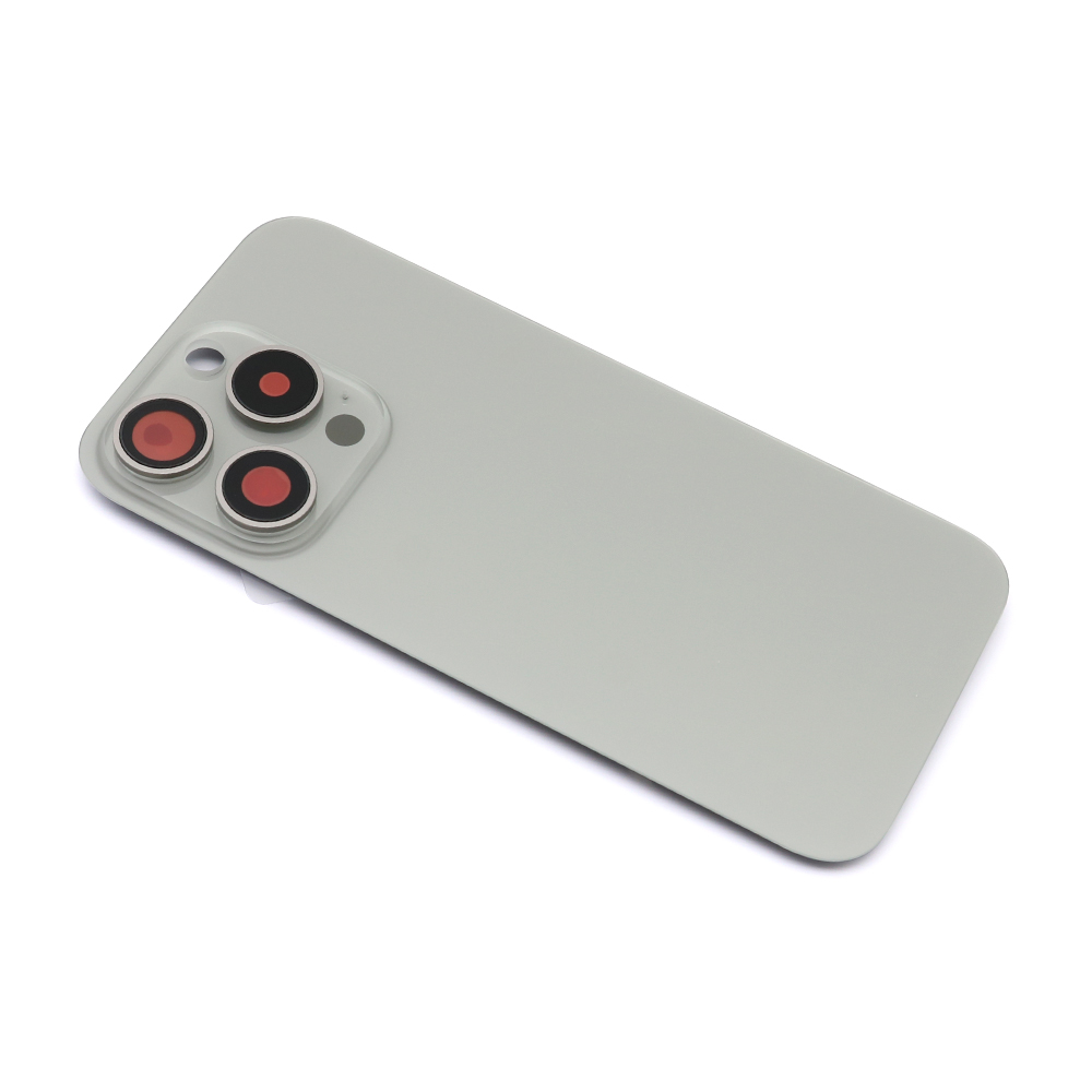Poklopac baterije - Iphone 15 Pro Natural Titanium (NO LOGO) (MS)