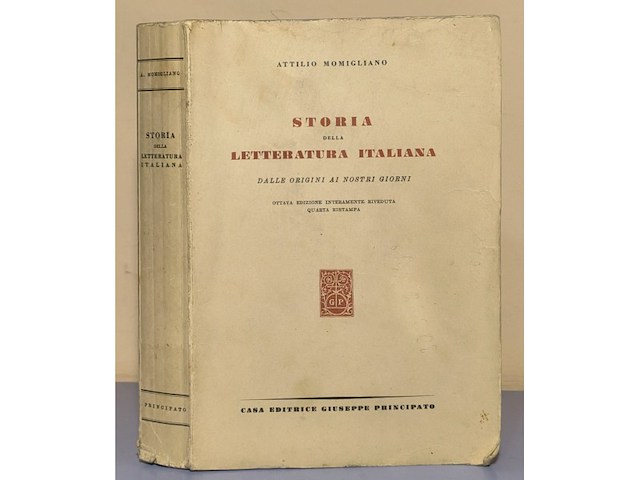 STORIA della LETTERATURA ITALIANA
