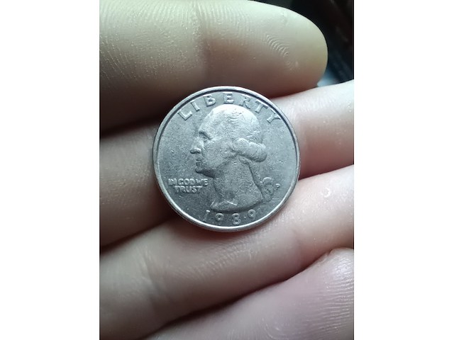 USA - quarter dollar 1989