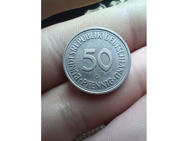 Nemačka - 50 pfennig 1989 G
