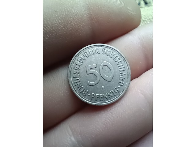 Nemačka - 50 pfennig 1968 F