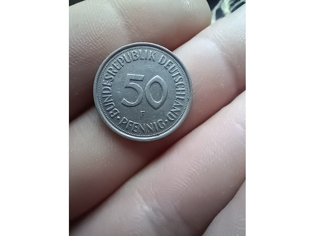 Nemačka - 50 pfennig 1985 F