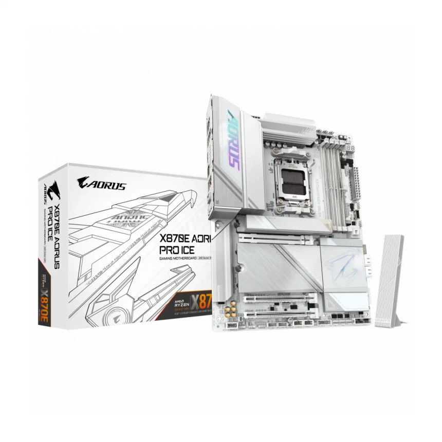 Matična ploča Gigabyte AM5 X870E Aorus Elite WIFI7 Ice