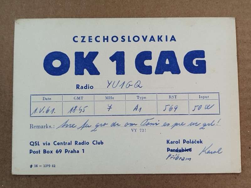Radio Amateri - Čehoslovačka