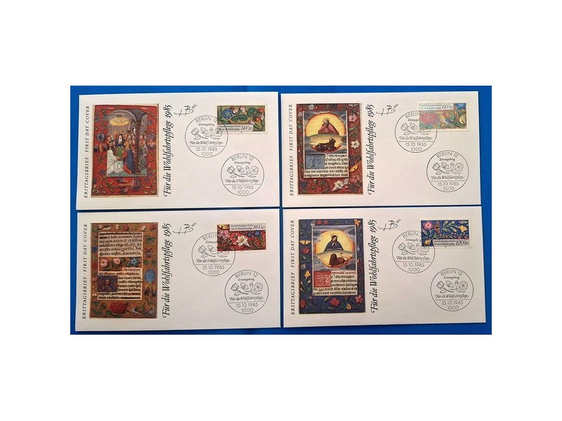 Nemačka BERLIN FDC 1985.