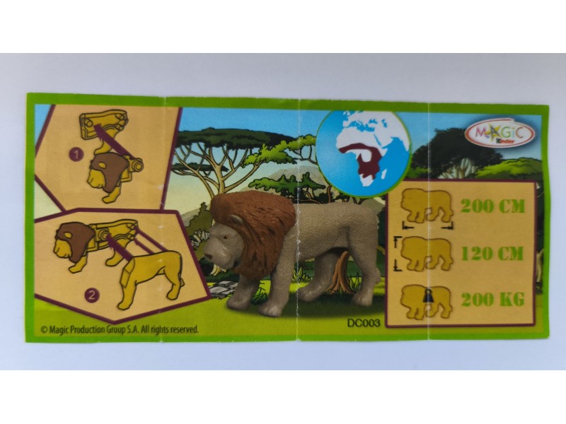 BPZ za Kinder figuricu DC003