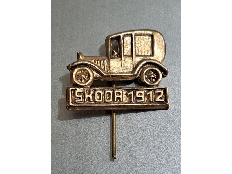 VINTAGE ZNACKA - SKODA 1912