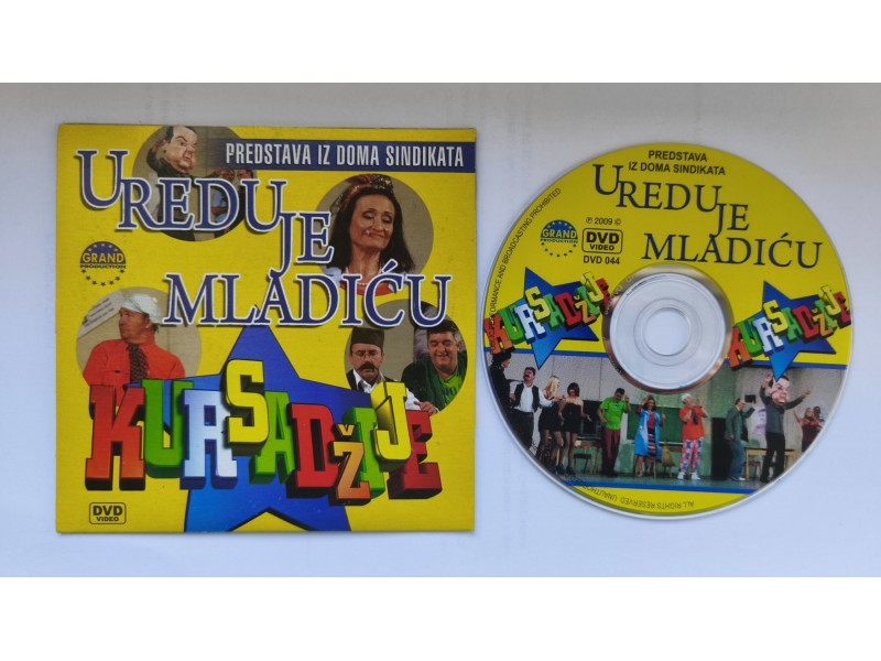 *NOVO* Kursadžije i U redu je mladiću dvd