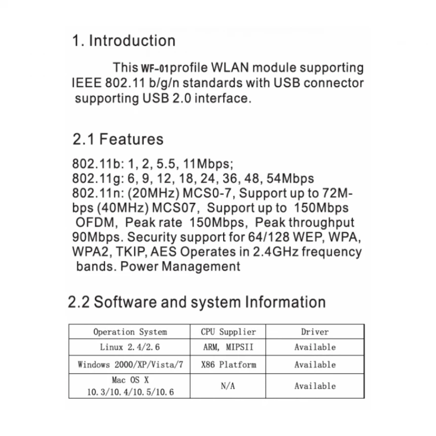 WNP-UA150P-01 ** Gembird 5dBi High power USB wireless adapter 150N (442)