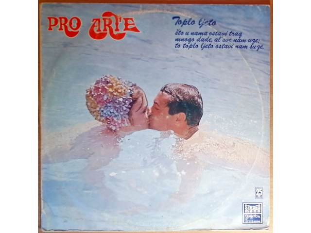 LP: PRO ARTE - Toplo ljeto (1972) 1. pressing, VG-/VG