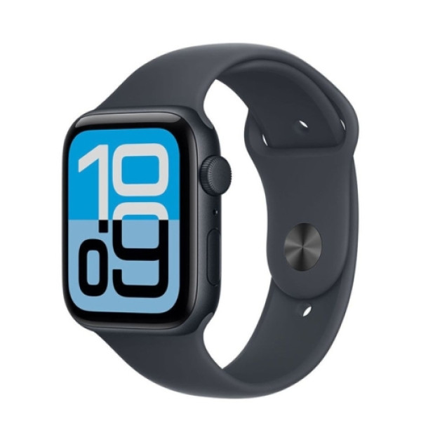 Apple Watch SE 3 GPS 44mm Midnight Aluminium Case with Midnight Sport Band - ML mehq4rka