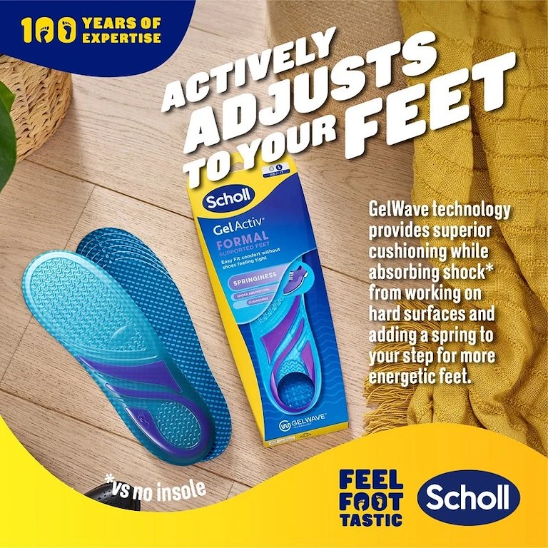 Scholl GelActiv ulošci za stopala za svaki dan i sport