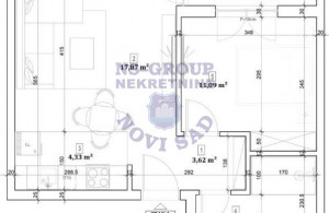Prodaje se stan u Veterniku 45m2