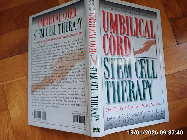 STEENBLOCK, UMBILICAL CORD STEM CELL THERAPY