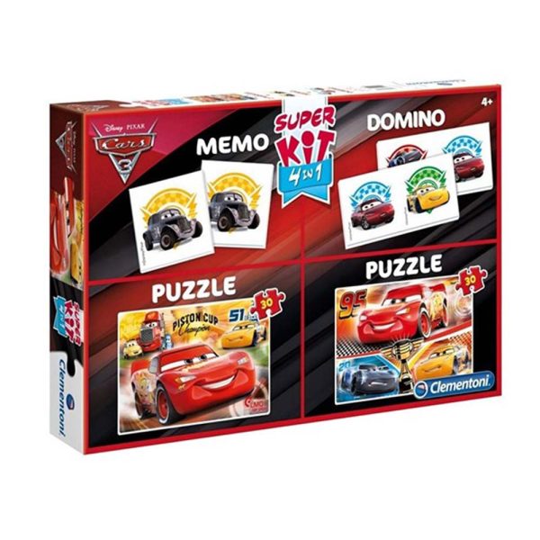 Clementoni puzzle Cars 4u1