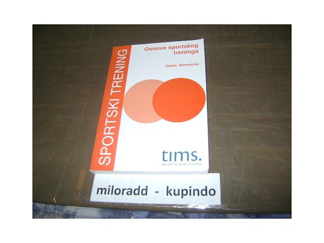 Sportski trening Zlatko Ahmetović