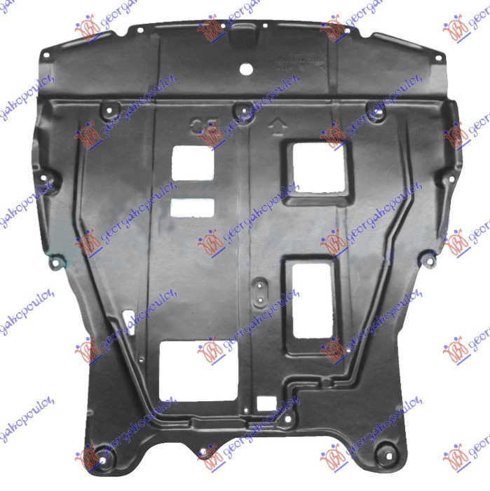 ZASTITA MOTORA (1.3/1.6 BENZIN) PLASTICNA RENAULT KOLEOS (2011-2017) (OEM: 75832-4BC0A, 758324BC0A)