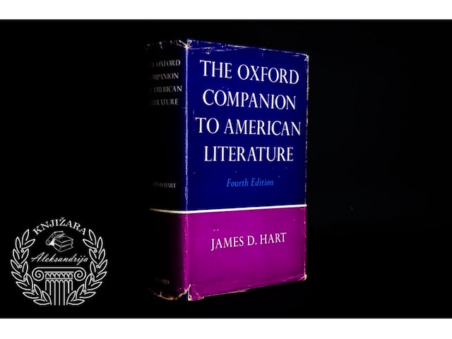 THE OXFORD COMPANION TO AMERICAN LITERATURE - James D. Hart
