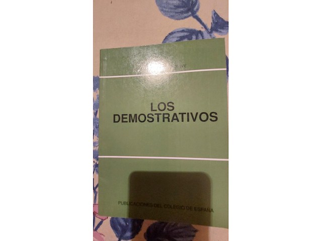 Los demostrativos ESPAGNOL