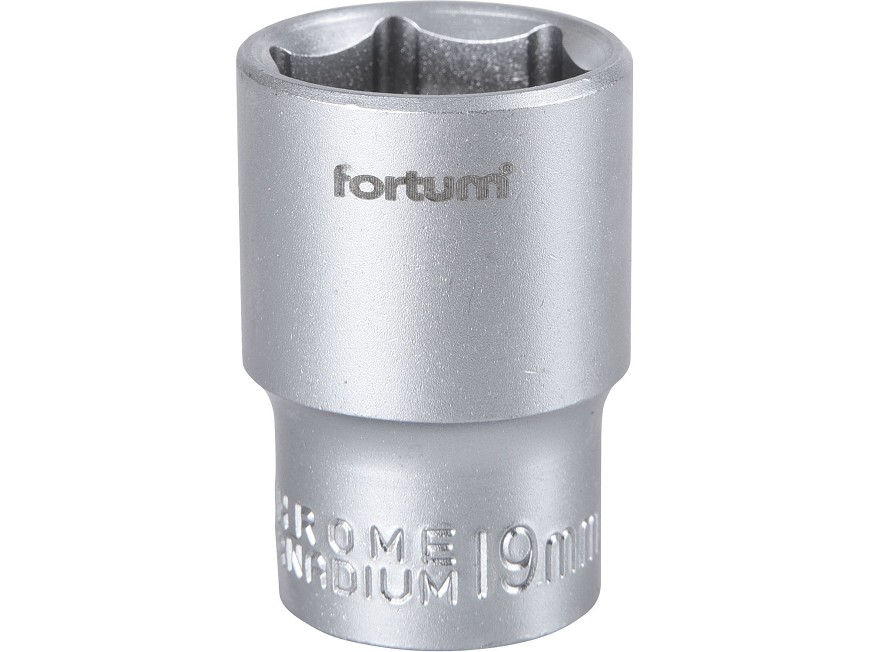 Fortum Nasadni ključ 1/2", 19 mm