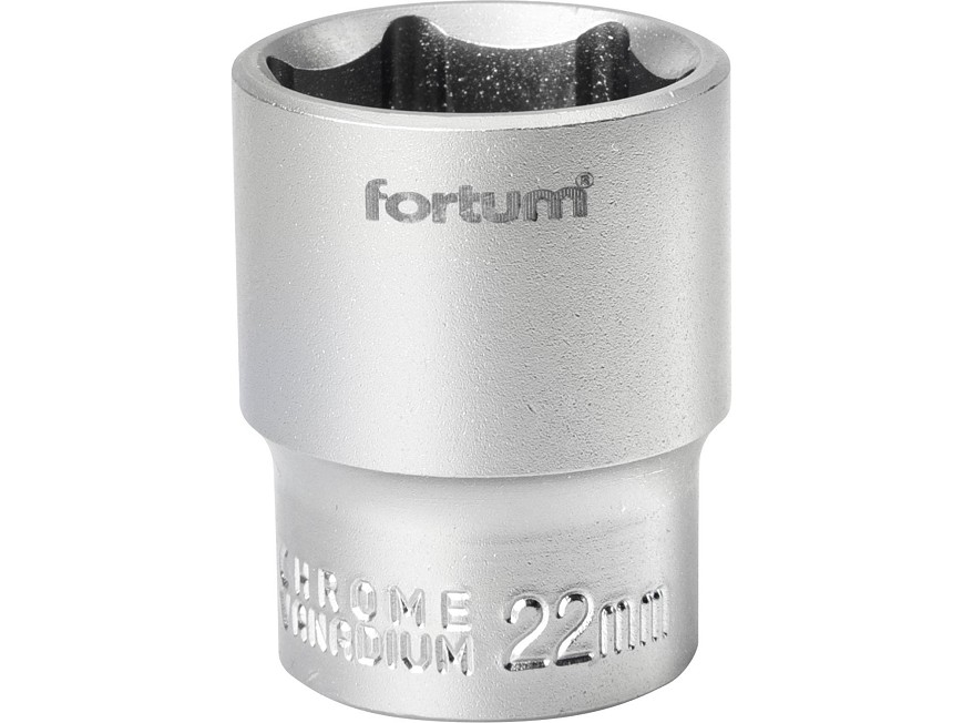 Fortum Nasadni ključ 1/2", 22 mm