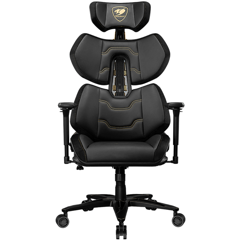 COUGAR TERMINATOR ELITE GAMING CHAIR, GOLD