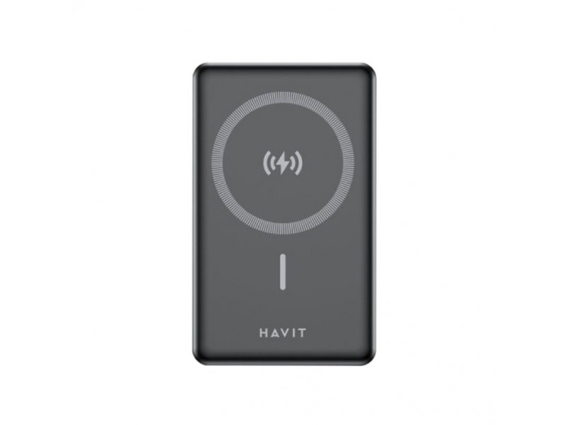 HAVIT POWERBANK BATERIJA-PUNJAČ 10000 MAH+BEŽ. PUNJENJE PB5203C