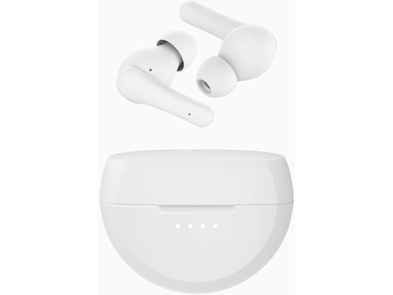 BELKIN BELKIN SOUNDFORM RHYTHM TRUE WIRELESS EARBUDS – WHITE