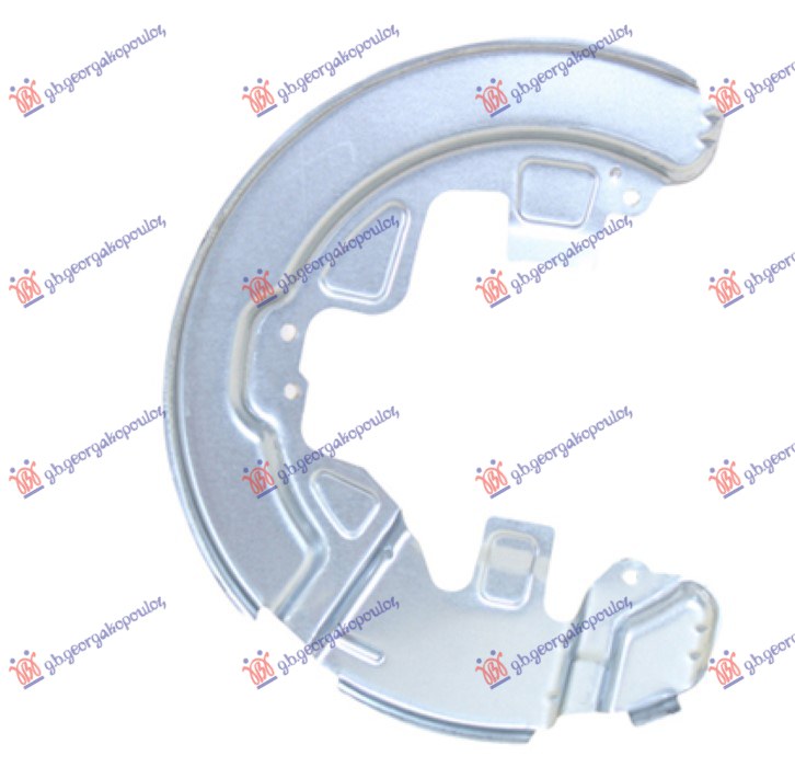 ZASTITA PREDNJEG KOCIONOG DISKA (PRECNIK ZASTITE 330mm) (PRECNIK DISKA 300/316mm) Desna str. FORD MONDEO (2011-2014) (OEM: 1427385)