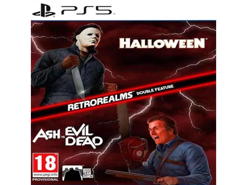 NIGHTHAWK INTERACTIVE PS5 HALLOWEEN AND ASH VS EVIL DEAD RETROREALMS DOUBLE FEATURE