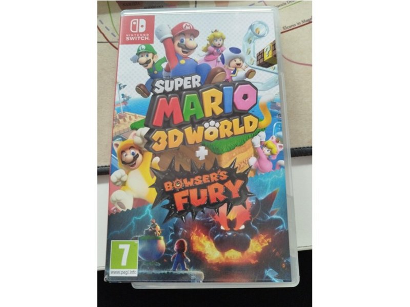 NITENDO SWITCH SUPER MARIO 3D WORLD + BOWSER’S FURY OUTLET