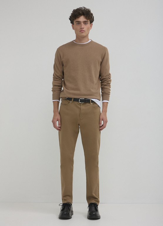 SLIM 5-POCKET TROUSERS DUVAN