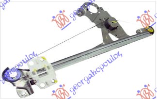 PODIZAC ZADNJEG PROZORA ELEKTRICNI (BEZ MOTORA) Leva str. ISUZU P/U D-MAX (2002-2007) (OEM: 8-98009811-1, 8980098111)