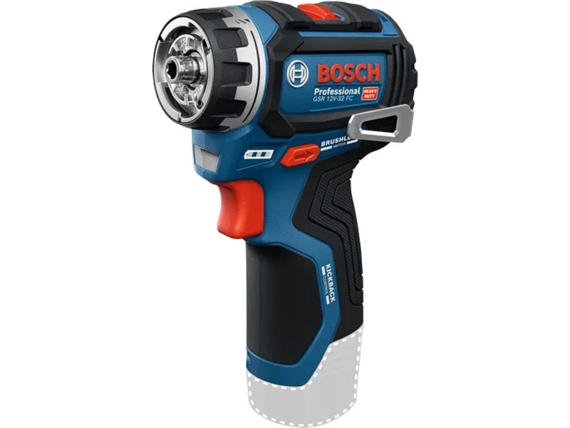 BOSCH PRO HEAVY DUTY GSR 12V-32 FC ODVRTAČ, 06019N7100