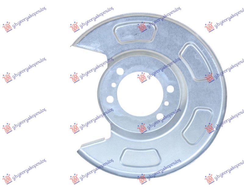 ZASTITA ZADNJEG KOCIONOG DISKA (PRECNIK ZASTITE 260/68mm) Leva str. KIA PICANTO (2011-2015) (OEM: 517551Y500)