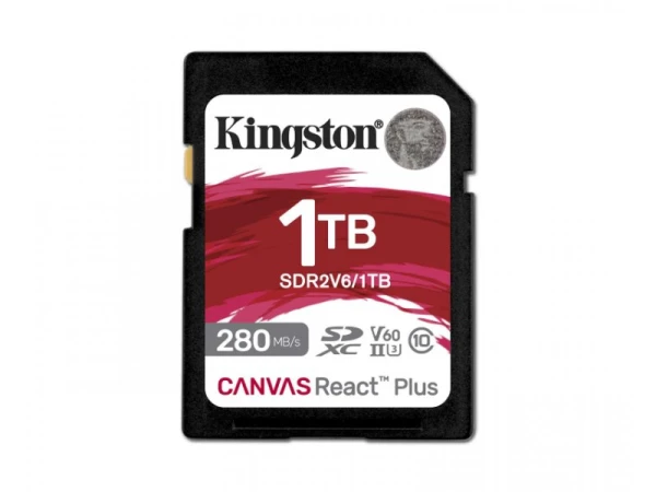SD Card 1TB Kingston SDR2V6/1TB class 10 HD/2K/4K 280Mbs/150MBs