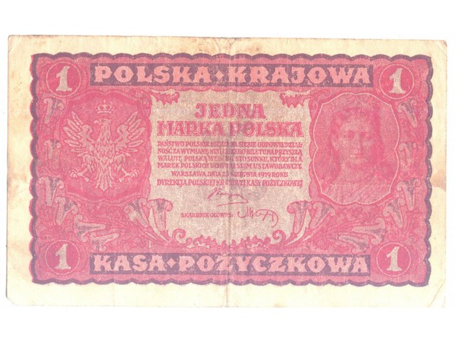 Poljska 1 marka 1919