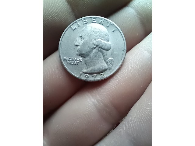 USA - quarter dollar 1972