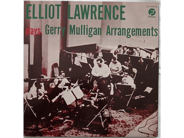 Elliot Lawrence Band - Plays Gerry Mulligan...(Japan P