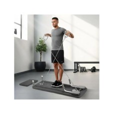 ModernHome Visenamenska pilates reformer daska, sklopiva, sa LCD ekranom i ekspanzerima